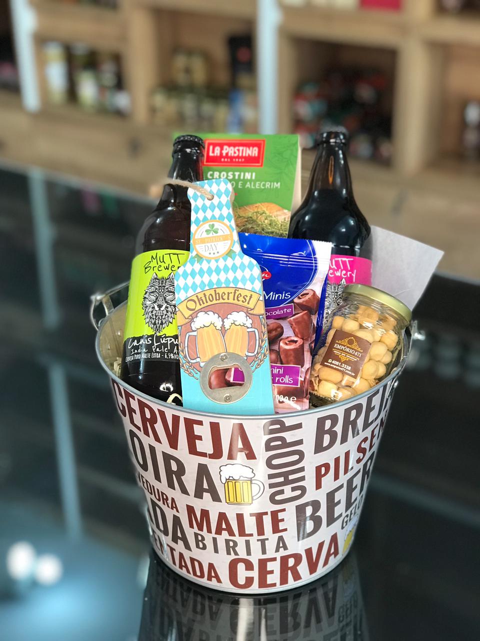 Balde cervejas e abridor – Emporio471